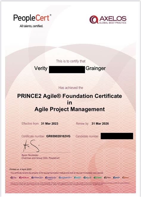Verity Grainger On Linkedin Prince2agile Qa
