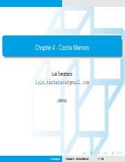 Understanding Cache Memory: Key Concepts and Designs Explained | Course Hero