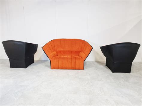 Sofa Set Model Moel By Inga Sempé For Ligne Roset 2000s At 1stdibs
