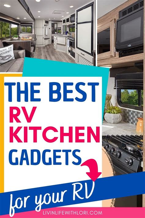 25 Best Rv Kitchen Accessories And Gadgets Livin Life With Lori Rv Kitchen Kitchen Gadgets