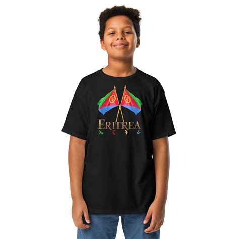 Eritrea Eritrea Pride Eritrean Flag Unisex T Shirt Youth Classic Tee Etsy