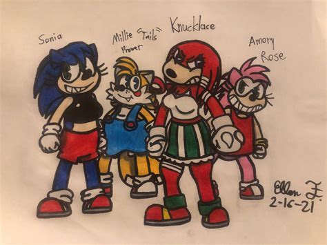 Sonic Rule 63 By Thenamesellen On Deviantart