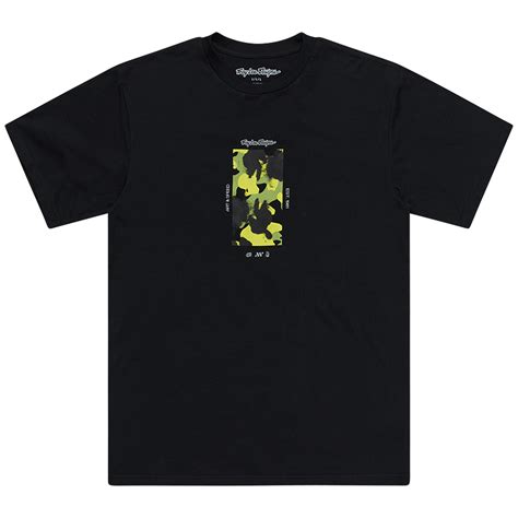 Short Sleeve Tee Boxed Out Black Troy Lee Designs