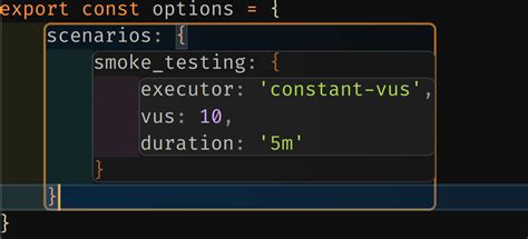 constant vus executor with grafana dashboard why output graph showing