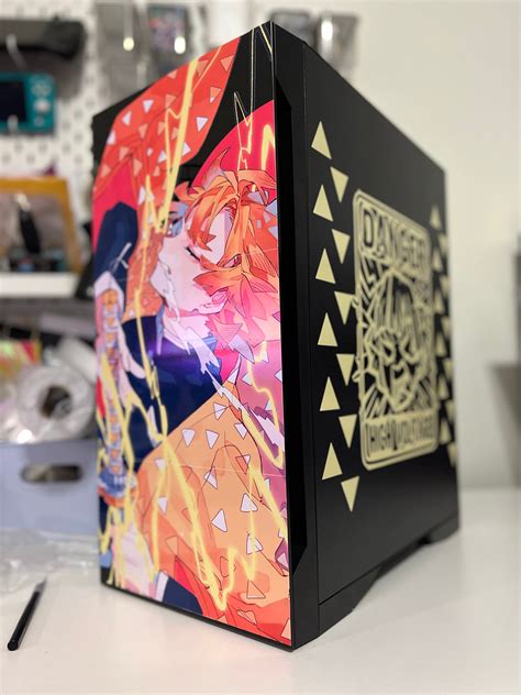 Custom Pc Case Design Personal Computer Design Digital Etsy