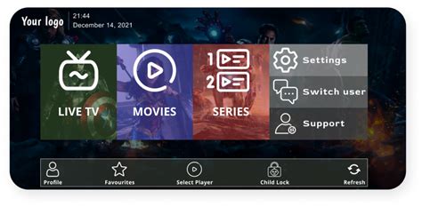 Custom And Rebrand Iptv App IPTV Blink Player