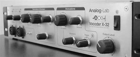 Vends Analog Lab Vocoder X 32 Reverb