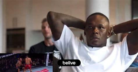 ისრაელ ადესანიას რეაქცია ვოლკანოვსკის მარცხზე Belive Ge