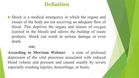 Shockpptx Definition Types And Classification Pptx