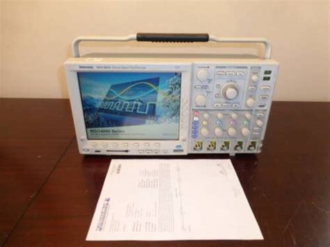 Tektronix Mso4054 Mixed Signal Oscilloscope For Sale Online Ebay