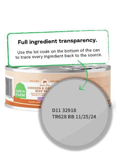 Open Farm Grain Free Chicken And Grass Fed Beef Pate Wet Cat Food In 2025