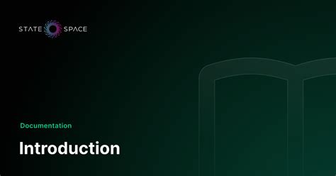 Introduction State Space