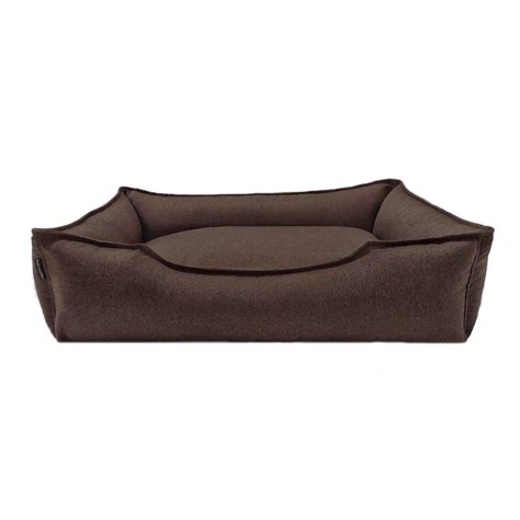 ᐉ Лежак для собак со съемным чехлом и бортами Huge and Tiny 90x80x22 см ...