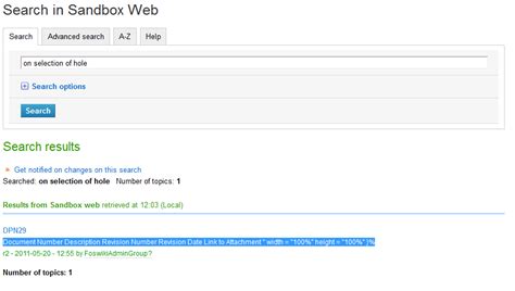 Question Displaying Form Field Data In Search Results Support Foswiki