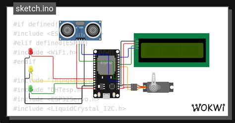 Monitoring Tandon Air 2 Wokwi Esp32 Stm32 Arduino Simulator