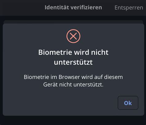 Safari Extension Suddenly States Biometry Unlock Not Supported On This Device · Issue 4227