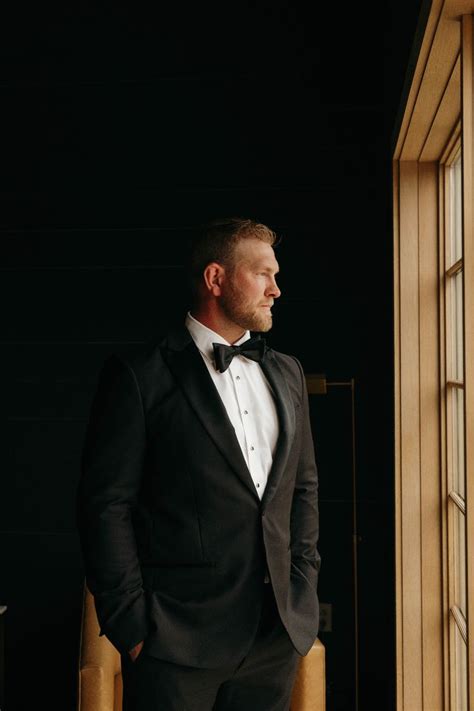 Grooms Portraits Classic Tuxedo Black Tie Wedding Wedding Photography Wedding Portrait