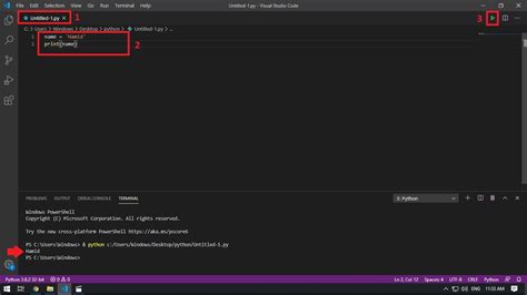 Python Program Not Showing Result Or Output In Windows Console · Issue 1704 · Microsoftptvs
