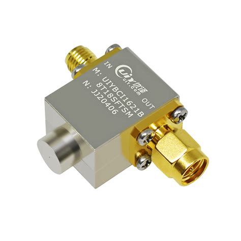 80 To180ghz X Ku Band Rf Broadband Coaxial Isolator High Isolation