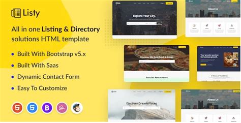 best directory website templates to design your directory website in