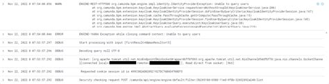 camunda platform 7 keycloak unable to query users discussion