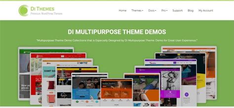 Multipurpose Wordpress Theme List Of 13 Di Themes