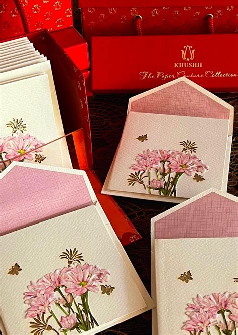 Daisy Note Card Folded Khushii