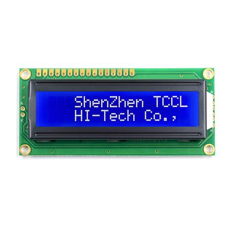 Small Panel 16x2 Character Module 16 2 Lcd Module Monochrome