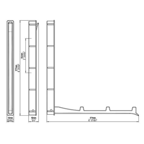 Hook Collection 7 Long Folding Arm Clothes Hook In Stainless Steel