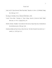 Work Cited Example For English 131 Docx 1 Works Cited Arnn Larry P Wave Elections What They