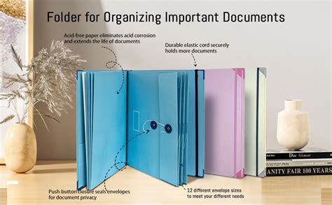 Important Document Organizer Personal Binder Organizer