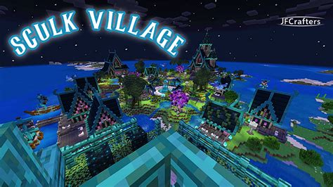 Sculk Village By Jfcrafters Minecraft Marketplace Map Minecraft Bedrock Marketplace Explorer