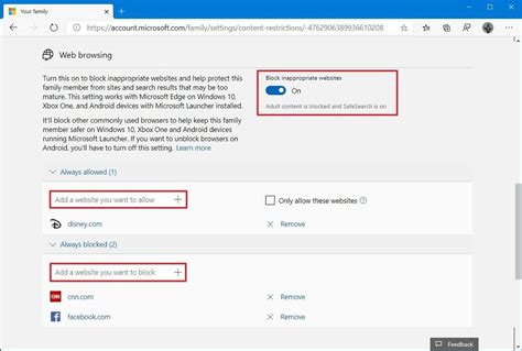 How To Block Inappropriate Websites On Windows 10 Windows Central