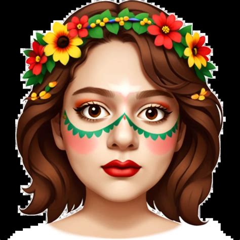 Flower Crowned Dancer Emoji Ai Emoji Generator
