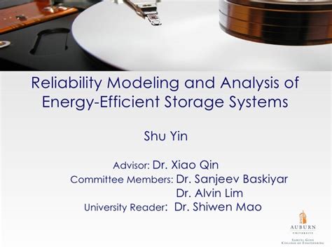Reliability Modeling And Analysis Of Energy Efficient Storage Systems