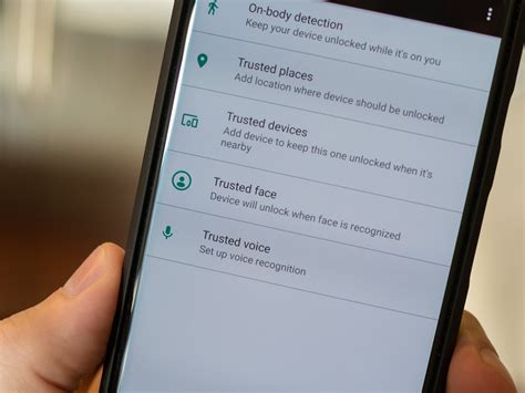 How To Use Face Unlock Trusted Face On The Google Pixel Android Central