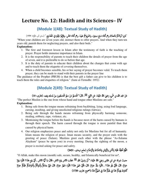 Handouts Lecture 12 Isl202 English Pdf