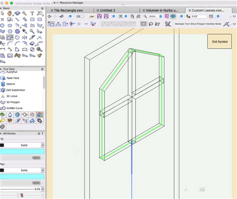 More On Rendering Of Custom Door Leaves Architecture Vectorworks Community Board