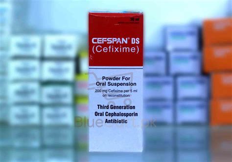 Cefspan Ds Syrup Blue Cart
