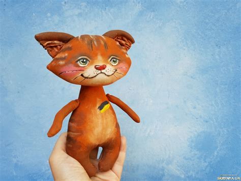 Купити Кіт руденький Патріотичний кіт щаслив Skrynya Ua