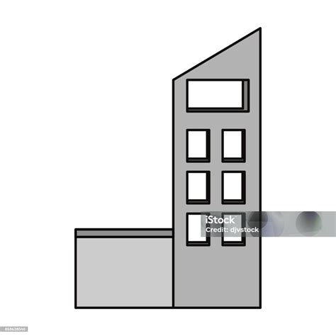 Building Vector Illustration Stock Illustration Download Image Now