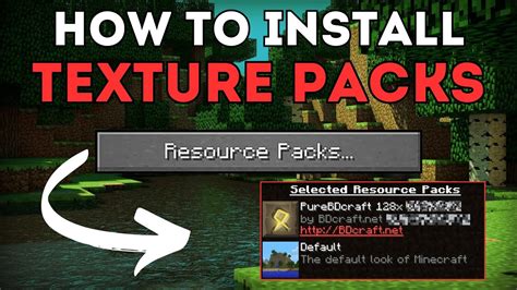 How To Install Texture Packs In Minecraft 2023 Add Resource Packs