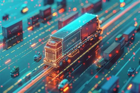 Premium Photo Smart Logistics Network For Efficient Import Export