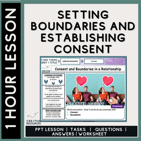 Cre8tive Resources - Setting boundaries and establishing consent