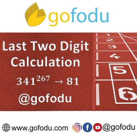 last two digit calculation of a number pptx