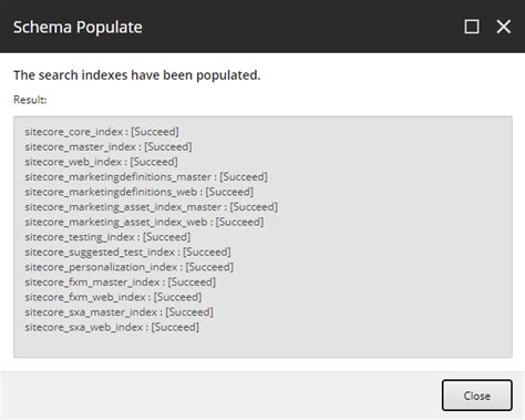 Error Rebuilding Indexes In Sitecore 101 On Docker
