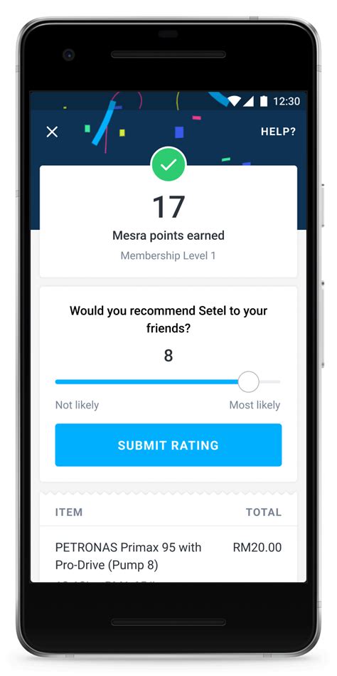 Setel Help How Do I Refuel Using Setel Lite