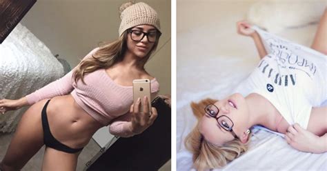21 Sexy Girls In Glasses Teasing Curves Behind Flirty Frames Barnorama