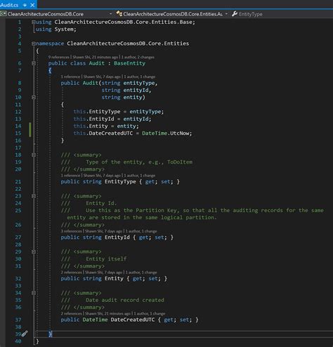 Clean Architecture — Audit Log Using Partitioned Repository Pattern