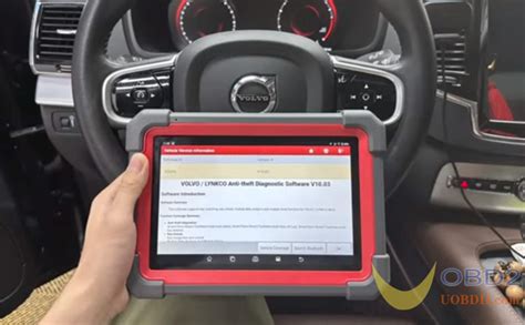 Launch X431 IMMO Plus Volvo S40 Smart Key Matching